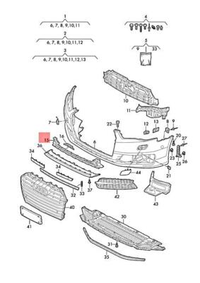 Genuine AUDI A6 Avant S6 quattro 4GC 4GD grille 4G0807683C | eBay