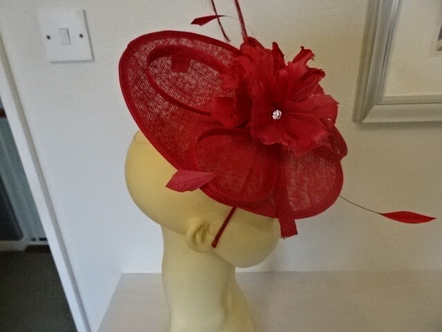 JACQUES VERT DARK PINK FASCINATOR -NEW WITHOUT TAGS | eBay UK