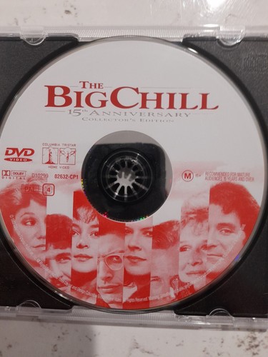 The Big Chill DVD 1999 Columbia Tristar Pictures Rating MA 15+ 15th ...