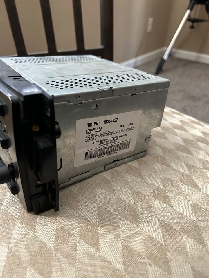 2003-07 GM Hummer CHEVY OEM Factory RDS Stereo AMFM Radio 6 Disc ...