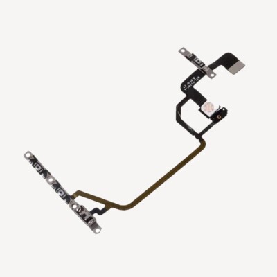OEM Power On/Off + Volume Buttons Flex Cable Compatible With iPhone XR ...