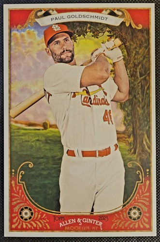 2023 Topps Allen & Ginter PAUL GOLDSCHMIDT Oversized BOXLOADER Box ...