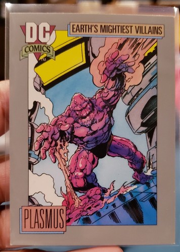 1991 Impel DC Comics Earth's Mightiest Villians #104 PLASMUS | eBay