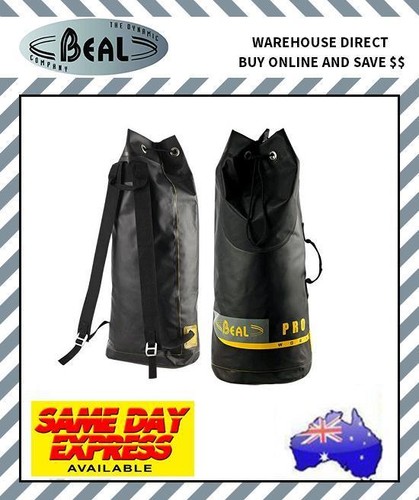 35L Beal PRO WORK CONTRACT Waterproof PVC Backpack Rucksack Rope ...