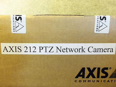Axis 212 PTZ Network IP Web Security Surveillance Color Cam Camera 0257 ...