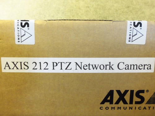 Axis 212 PTZ Network IP Web Security Surveillance Color Cam Camera 0257-004 POE | eBay