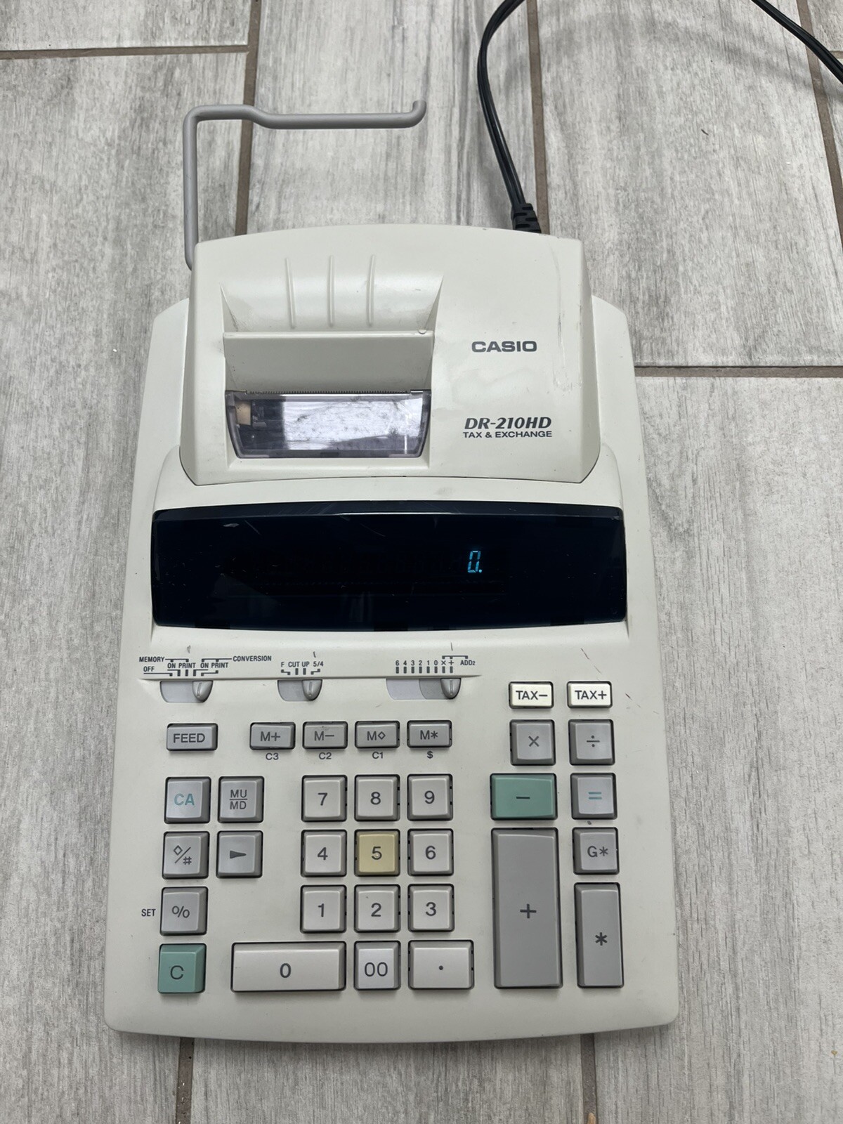 CASIO DR-210 HD Tax & Exchange Fully Functioning + | eBay