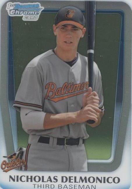 2011 Bowman Draft Picks & Prospects - Chrome Prospects Nick Delmonico # ...