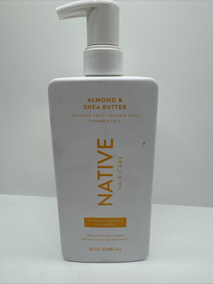 Native Hair Care Almond & Shea Butter Strengthening Shampoo 16.5oz ...