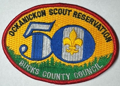 BSA 1991 Camp Ockanickon Scout Reservation 50 Years Bucks County ...
