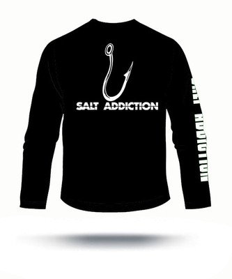 Salt Addiction t shirt long sleeve fishing offshore ocean saltwater ...