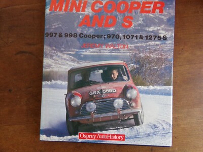 MINI COOPER and S 997 & 998 Cooper ; 970, 1071 & 1275 S Jeremy Walton ...