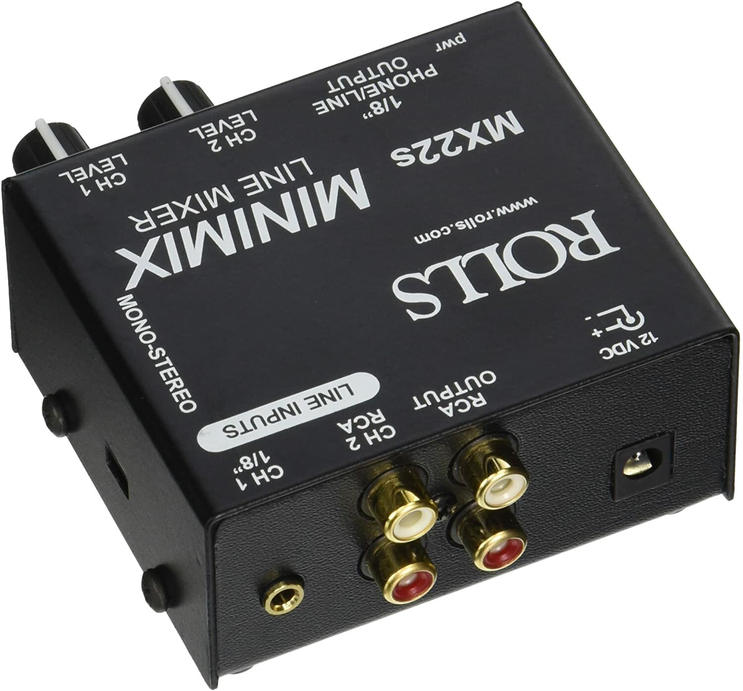 Rolls Mini Mix 2 CH 1/8" & RCA Mixer | eBay