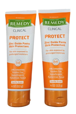 Remedy Clinical PROTECT Zinc Oxide Paste 4oz ( 2 pack ) -- | eBay