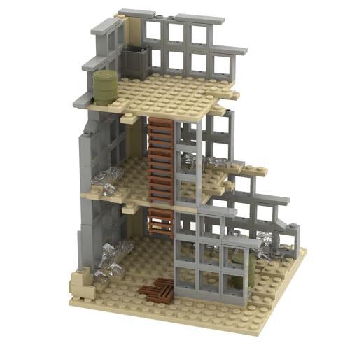 Military Base Building Brick MOC Models Military Bricks Battle Army ...