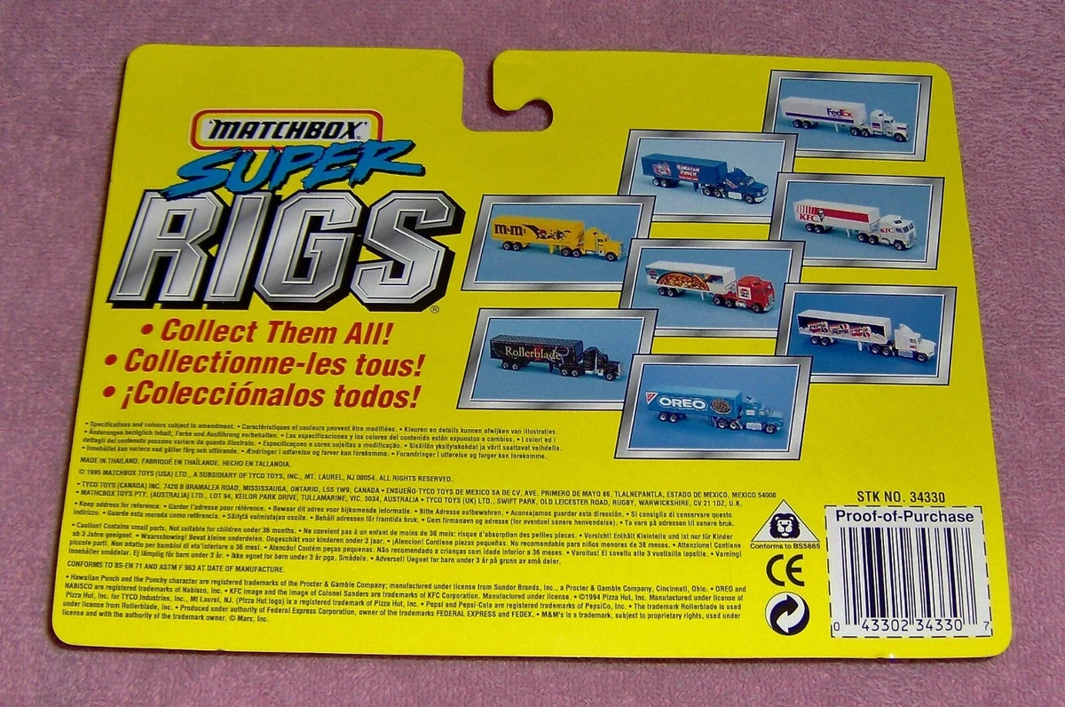 Matchbox Super Rigs 1995