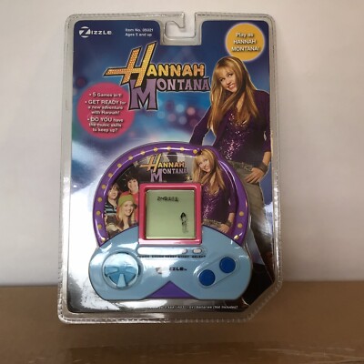 New Hannah Montana Zizzle Handheld Electronic Game | eBay