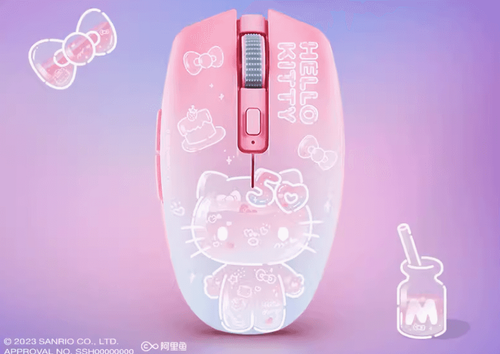 Razer x Hello Kitty 50th Anniversary Limited Edition Dual Mode Wireless ...