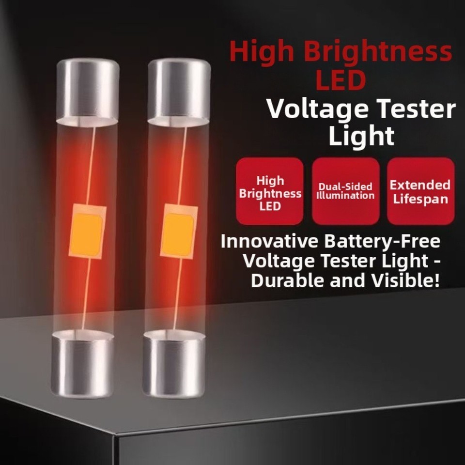 Antistatic Neon LED Bulb for Electrical Test Pen Light Battery Design ...