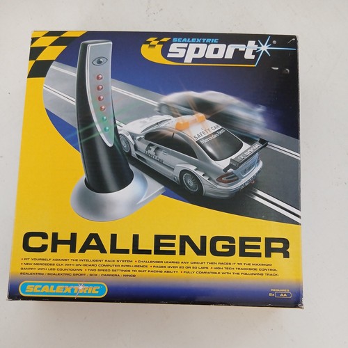 Scalextric C8159 Sport Challenger System Black Mercedes Pace Car | eBay