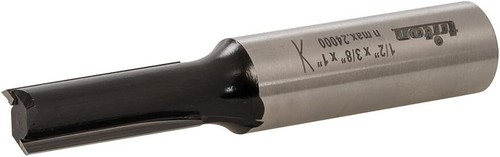 Triton 1/2" Straight Router Cutter Bit 3/8" X 1" Planing Milling Groove ...