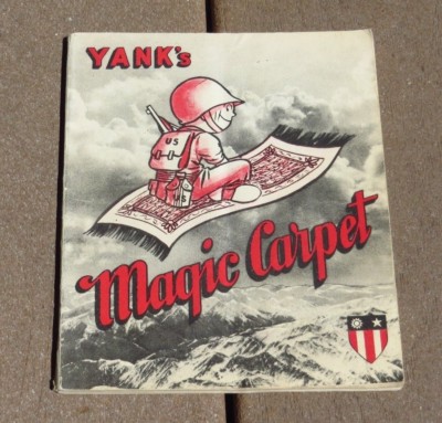 WW2 US Army Military BOOKLET USAAF KARACHI INDIA YANKS MAGIC CARPET | eBay