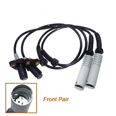 Pair Front Left Right ABS Wheel Speed Sensor BMW Fit 528i 540I 97-99 ...
