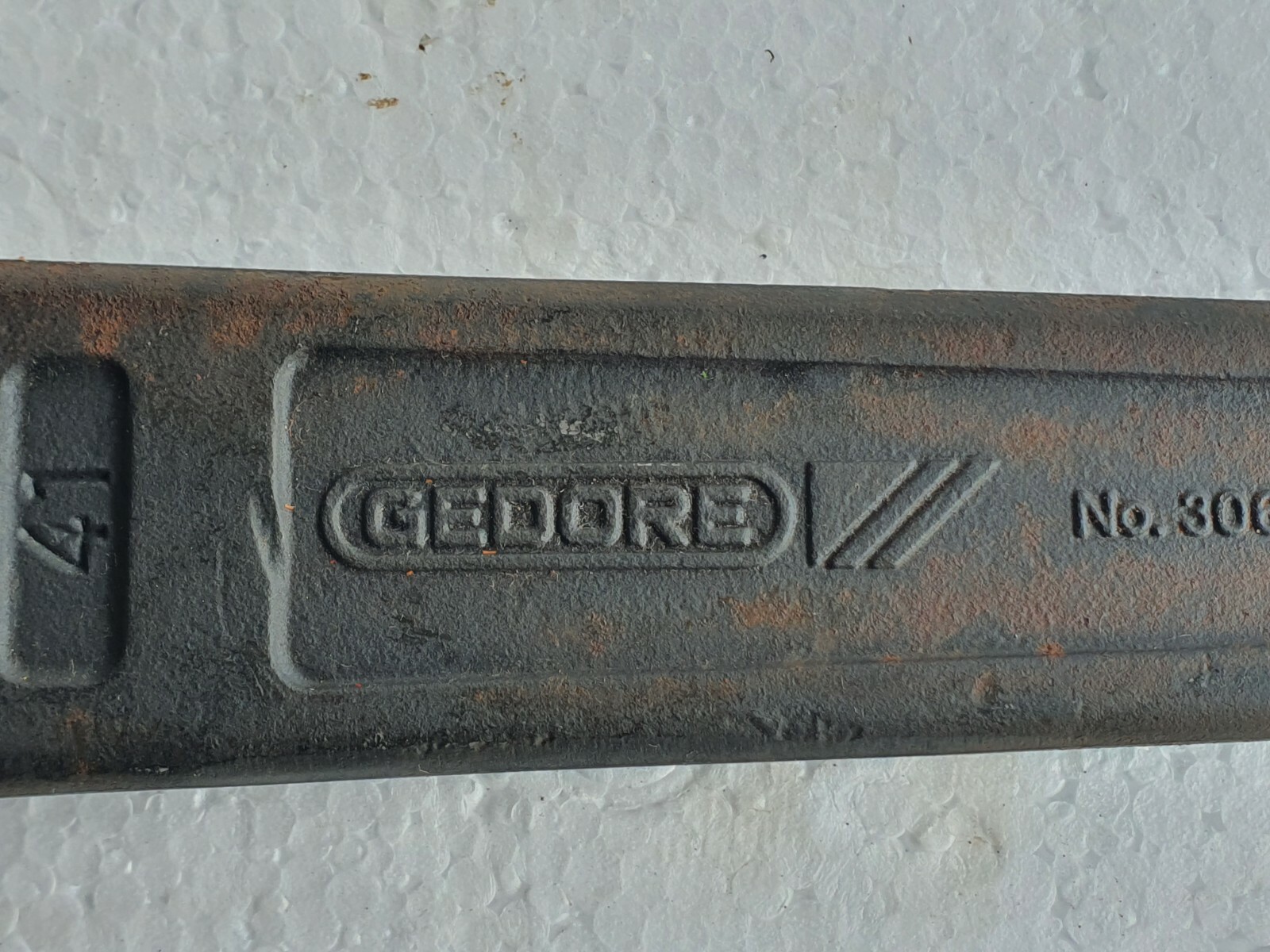 LOT OF 2 GEDORE No.306 Slogging Flogging Striking Hammer Spanner 40 MM ...