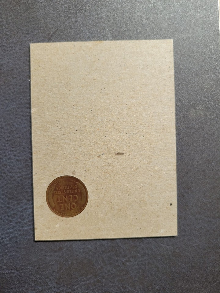 Babe Ruth Gary Cooper Authenticated Ink 1942 Wheat Penny Coin Card | eBay