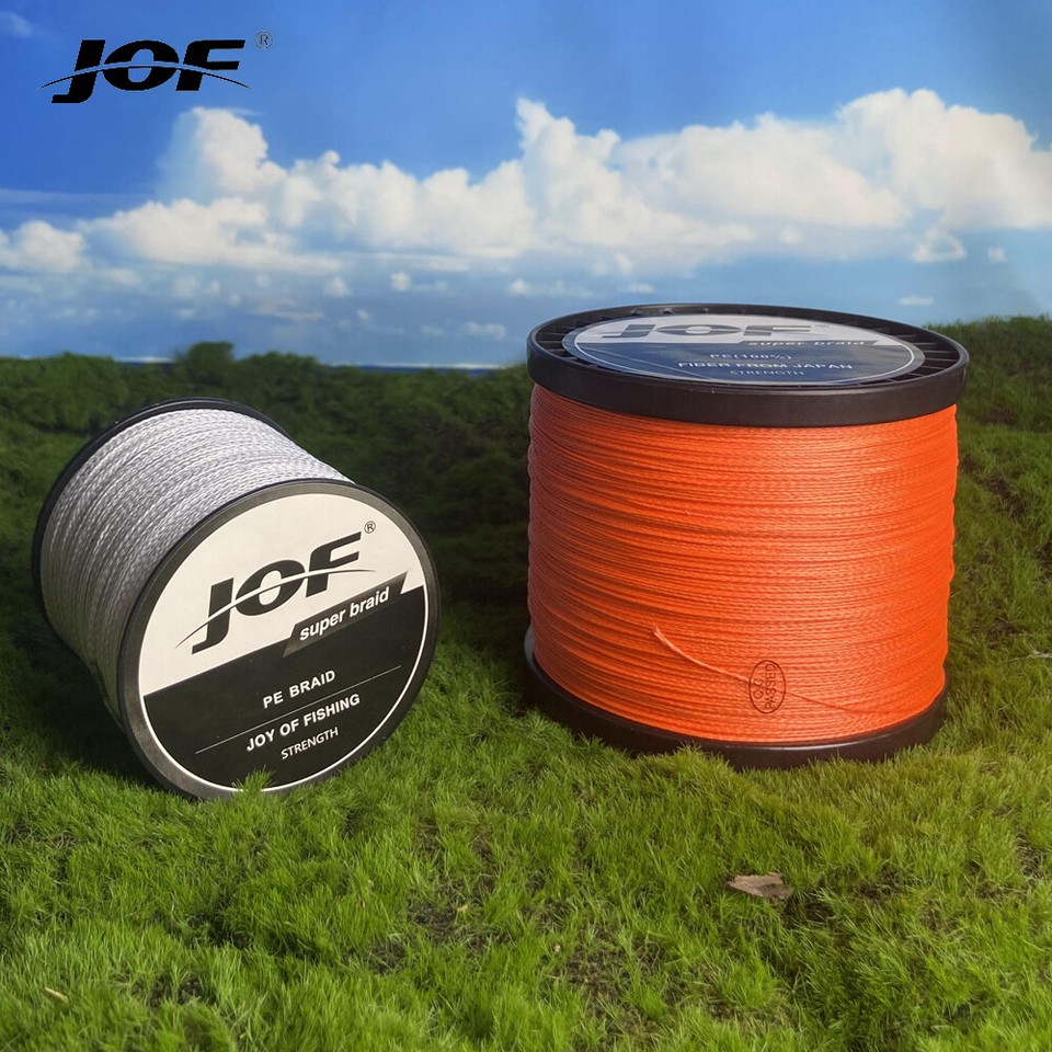 JOF Braided Fishing Line 4 Strands Multifilament Pe Line 300M 500M ...
