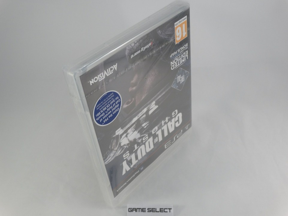 CALL OF DUTY GHOSTS Limited Edition PS3 PAL Game - New Sealed | eBay