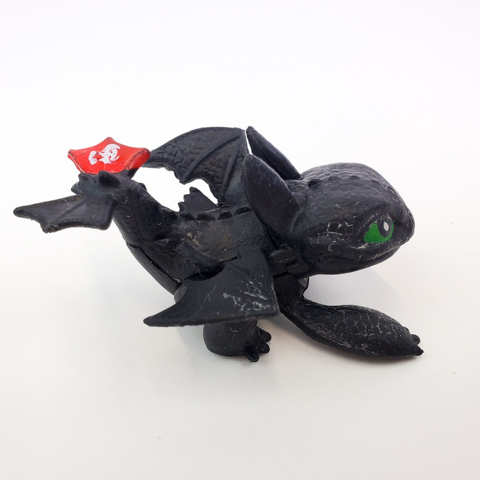 How to Train Your Dragon TOOTHLESS Night Fury Figures DWA 2013 Cake ...