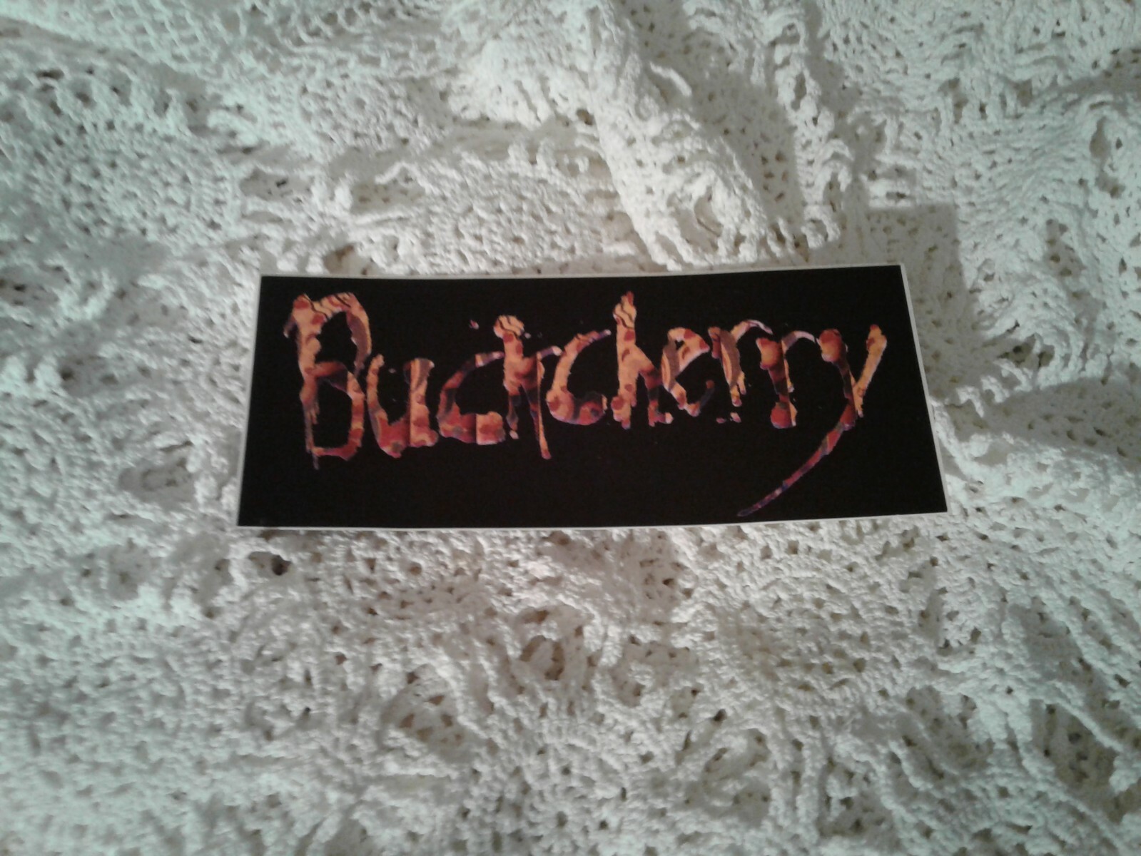 Vintage Buckcherry Promo Vinyl Bumper Sticker | eBay