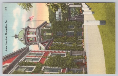 Postcard State Hospital Shamokin Pennsylvania | eBay