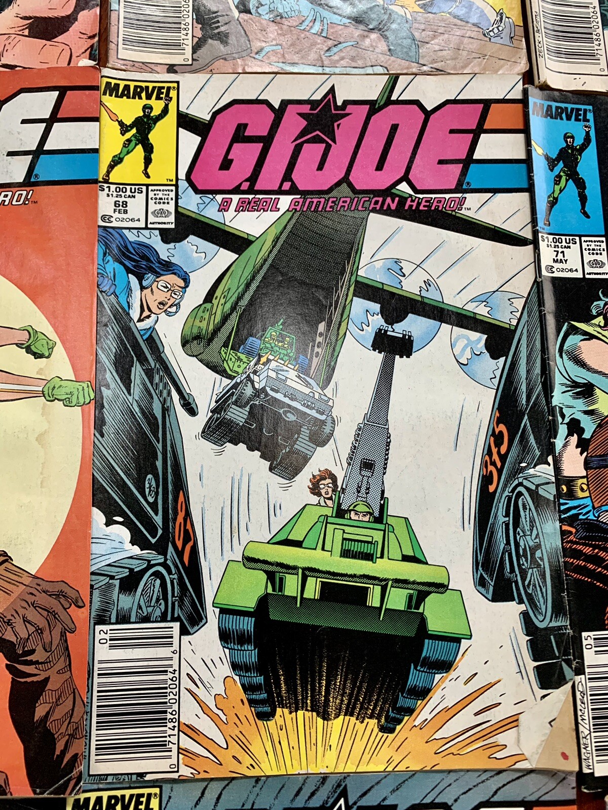 Vtg GI Joe Marvel Comic Lot # 48, 49, 50, 67, 68, 71, 72, 80 & Special ...
