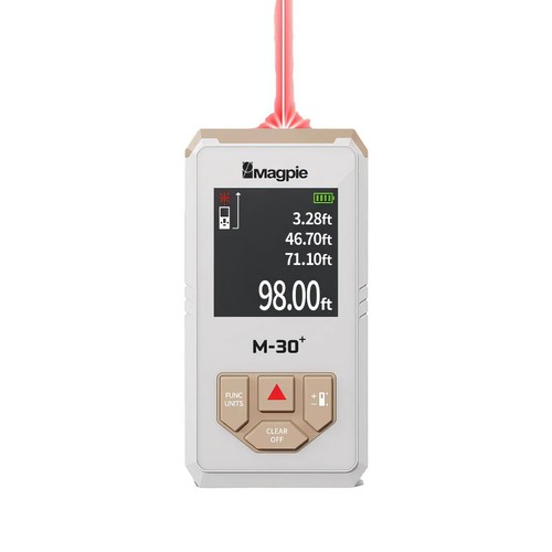 Magpie Laser Measure M30+ Distance Meter Rangefinder Ultra Compact ...