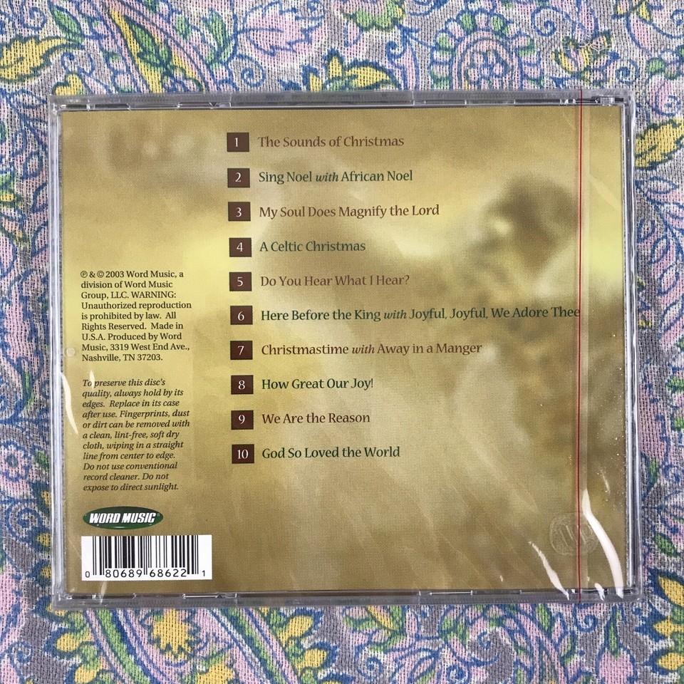 Treasures Of Christmas by Phil Barfoot (CD, 2003, Word Music) Joyful ...