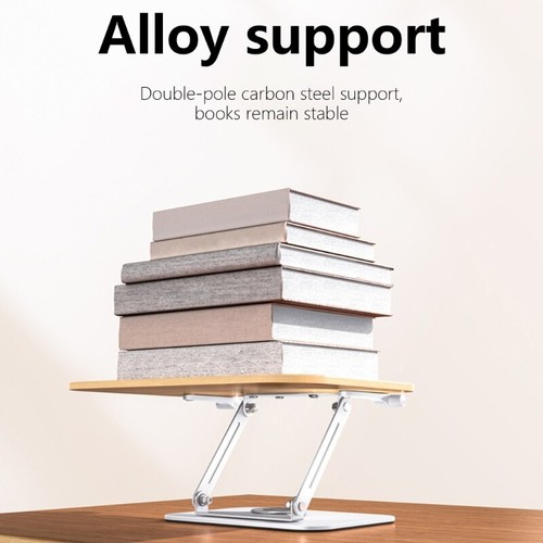 Desk Document Holder 360° Rotating Base Book Holder Stand for Reading ...