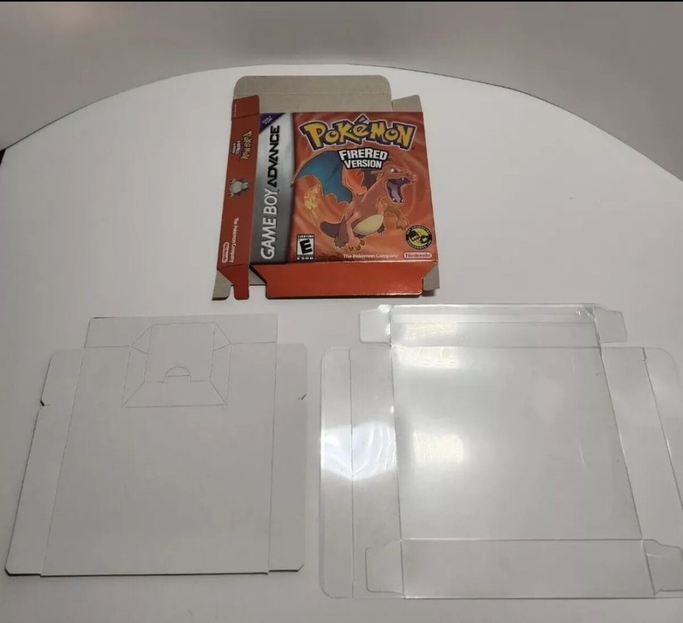Pokemon FireRed [REPLACEMENT Box & Insert] | eBay