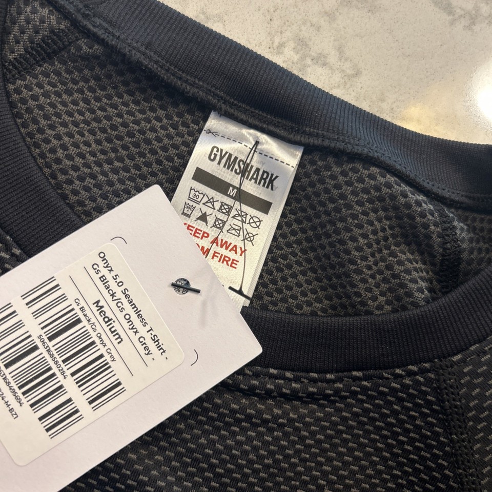 Gymshark Onyx V5 UNRELEASED Teal Blue Medium Short Sleeve | eBay