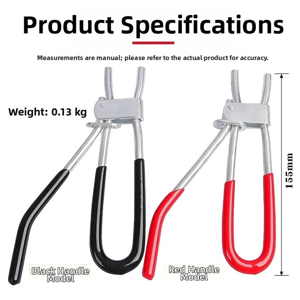 Hose Clamp Pliers Non Slip Handle Brake Line Repair Plastic Coated ...