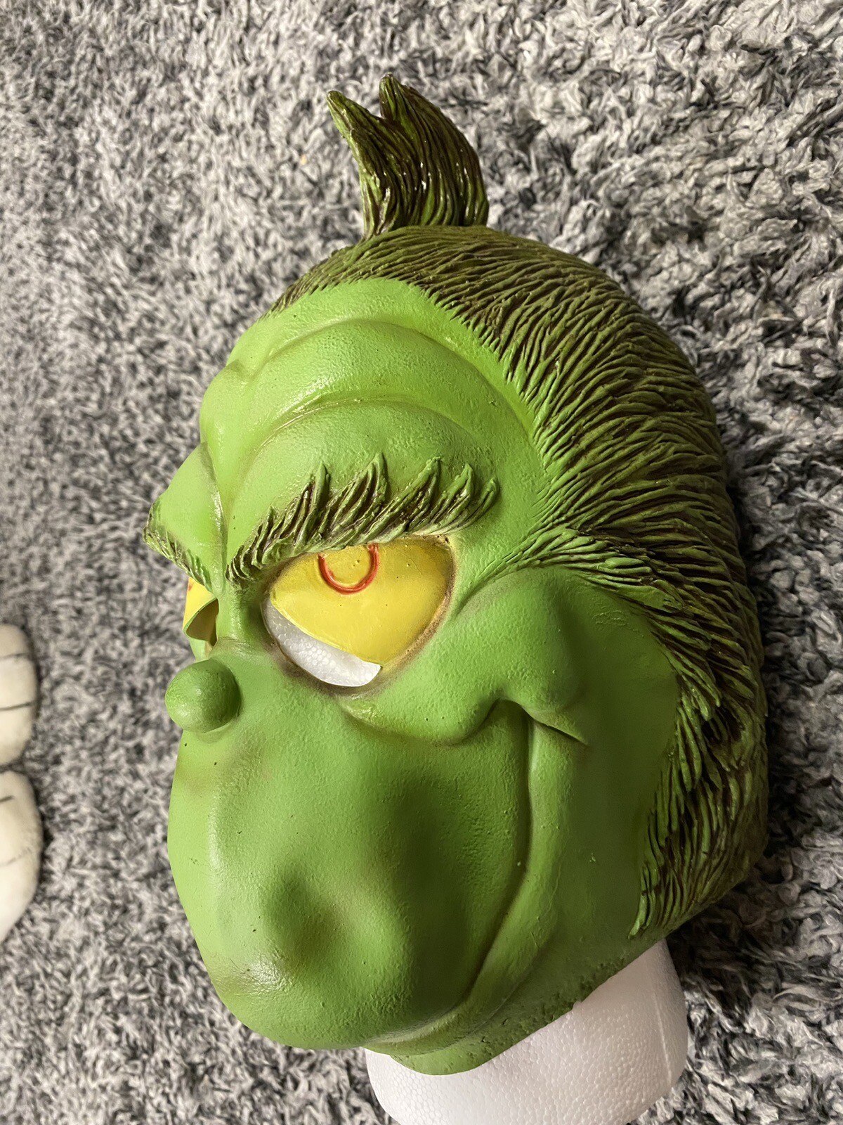 Vintage 1997 Dr Seuss The Grinch Halloween Mask Costu… - Gem