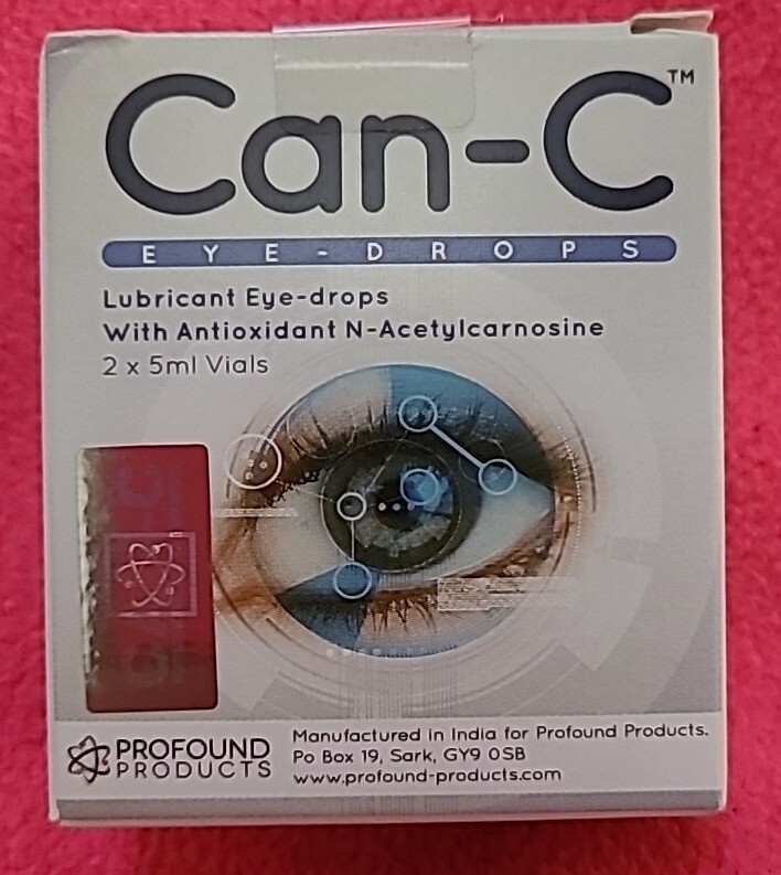 Can-C Eye Drops 10 Milliliter Liquid (Two 5ml vials in 1 Pack) Exp12/24 ...