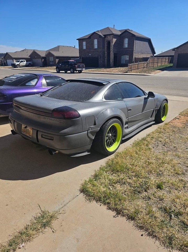 JDM Fender Flares arch fit Mitsubishi GTO Z16A 3000GT Dodge Stealth rb ...