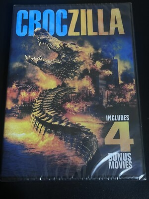 Croczilla DVD 2020 Includes 4 Bonus Movies New Sealed Horror Creature ...
