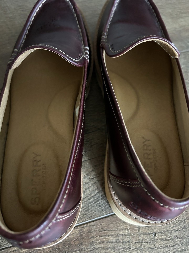 Sperry Top Sider Lug Sole Loafer - Women’s 7.5 - Dark Brown - Loafers ...
