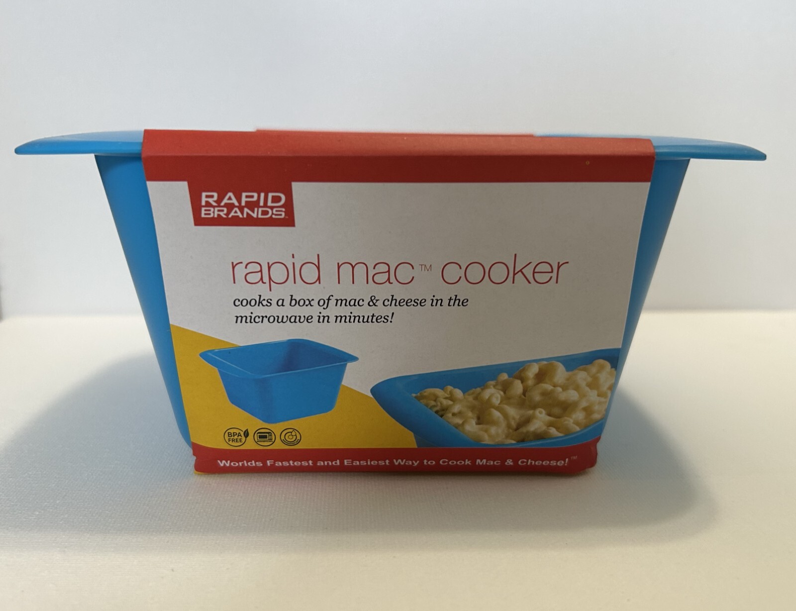 Rapid Mac Cooker Microwave Macaroni & Cheese 1 pack FREE SHIP!!!!! | eBay