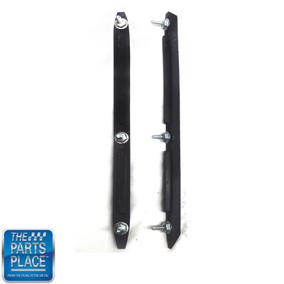 1970-72 Monte Carlo Rear Bumper Guard Rubber Impact Strip Cushions ...