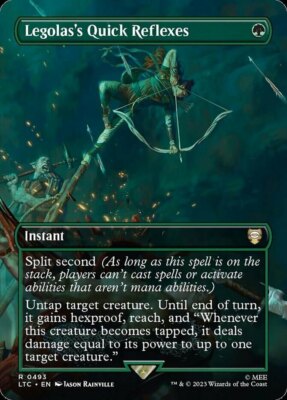 Mint/Near-Mint, English - 1 x MTG Legolas's Quick Reflexes - Foil ...