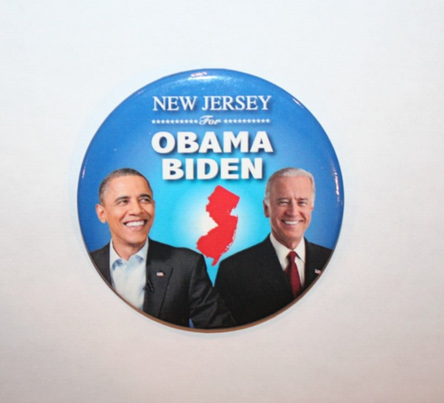 2008 Obama & Biden President Campaign Button Political Pinback Pin New ...